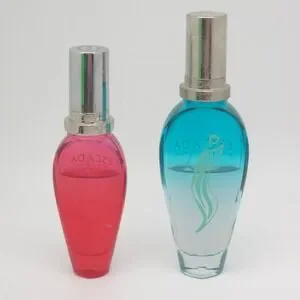 Escada | Other | Escada Perfume Set Women 2pc Glass Pink Blue Flor Del ...